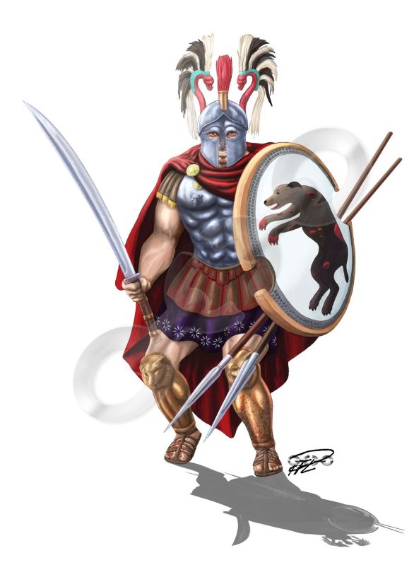 Ares the Bringer of War (in progress)-12 Greek Gods (I) | Indomitus.blog